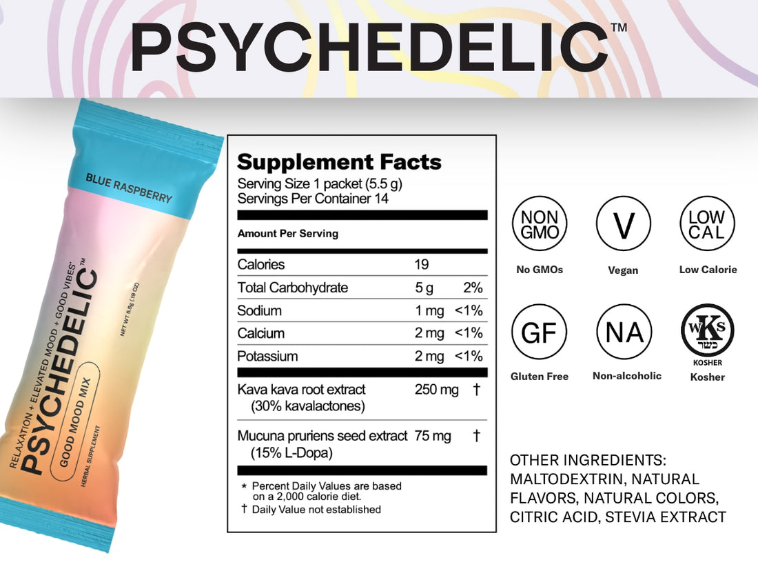 Psychedelic Water | Relaxation Kava Water