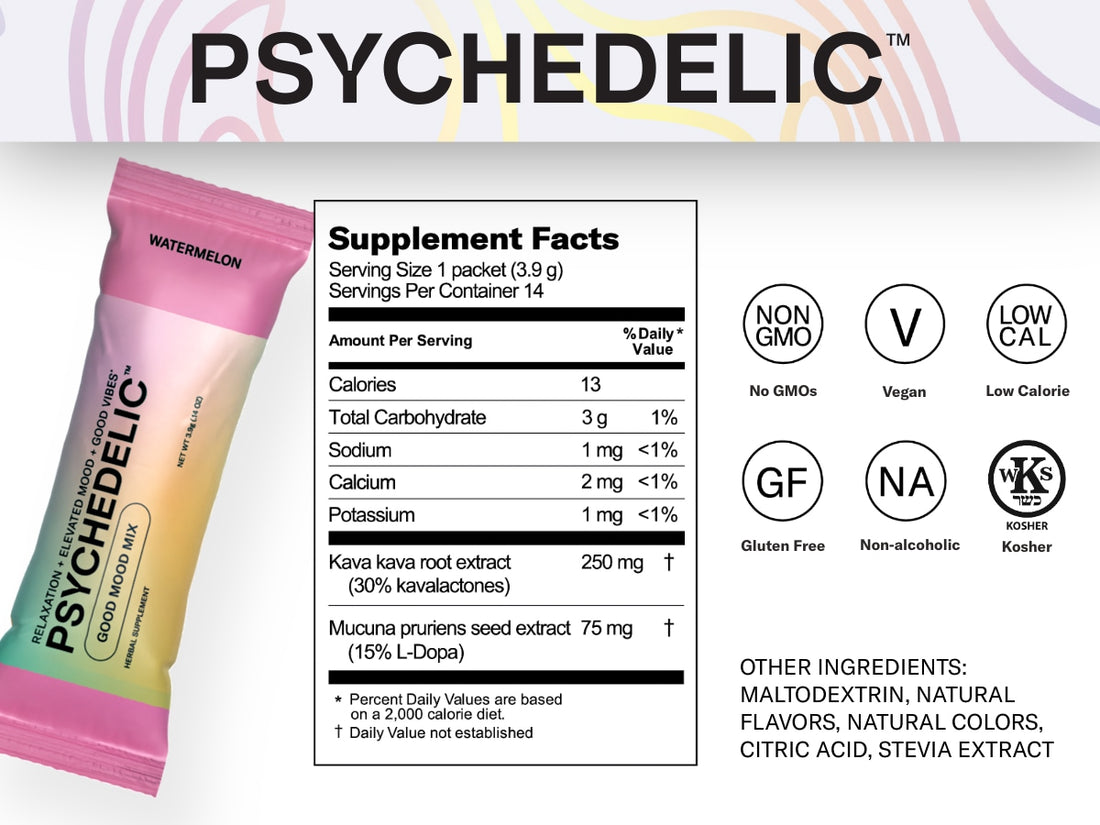 Psychedelic Water | Relaxation Kava Water