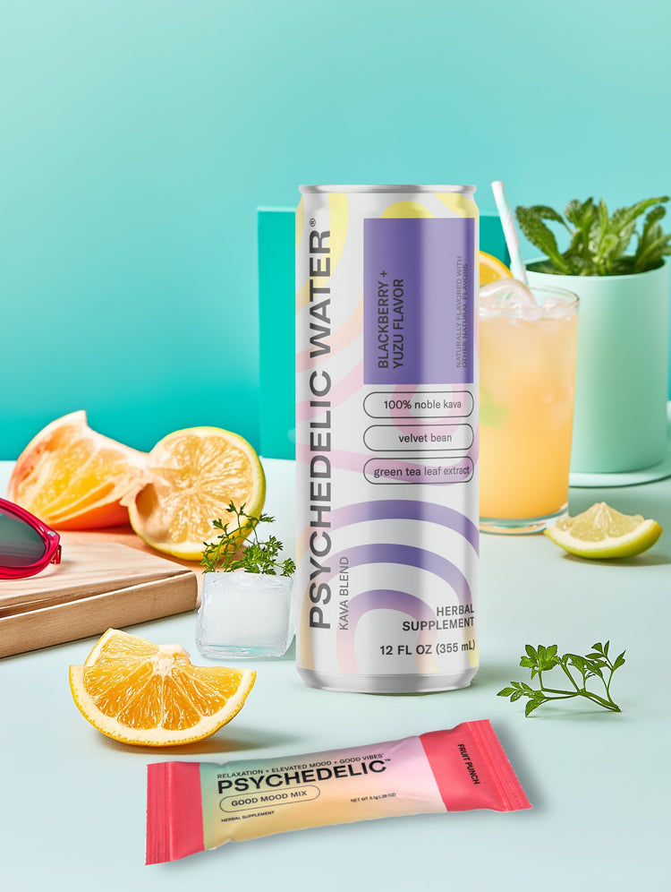 Psychedelic Water | Relaxation Kava Water